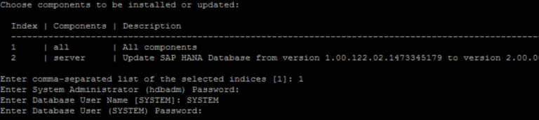 SAP HANA Upgrade - BASIS GURU