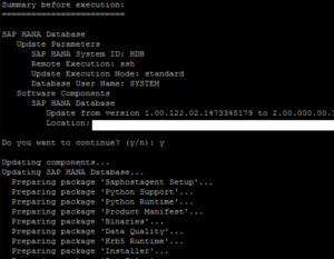 SAP HANA Upgrade - BASIS GURU